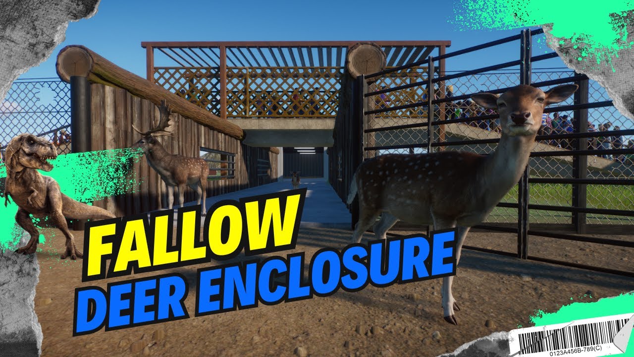 My First Fallow Deer Enclosure! (Planet Zoo) - YouTube