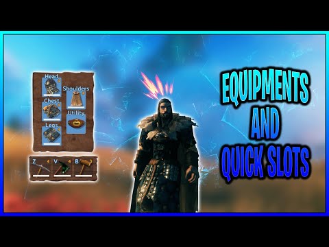 Valheim Mods: Equipment And Quick Slots Mod Showcase and how to install
