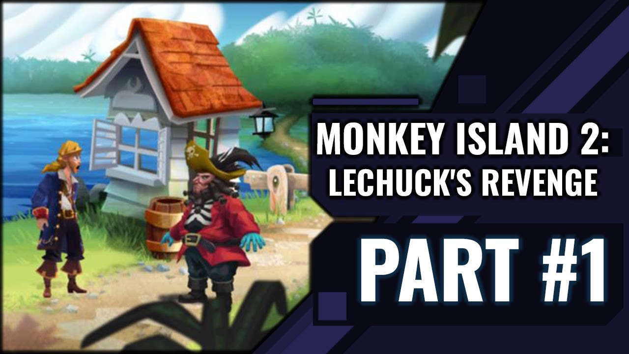 "LOOK BEHIND YOU, A THREE HEADED MONKEY!" 🌊🏴‍☠️ Monkey Island 2 ...