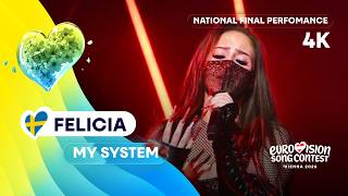 FELICIA - My System (LIVE) | Sweden 🇸🇪 | Melodifestivalen 2026 | 4K ...