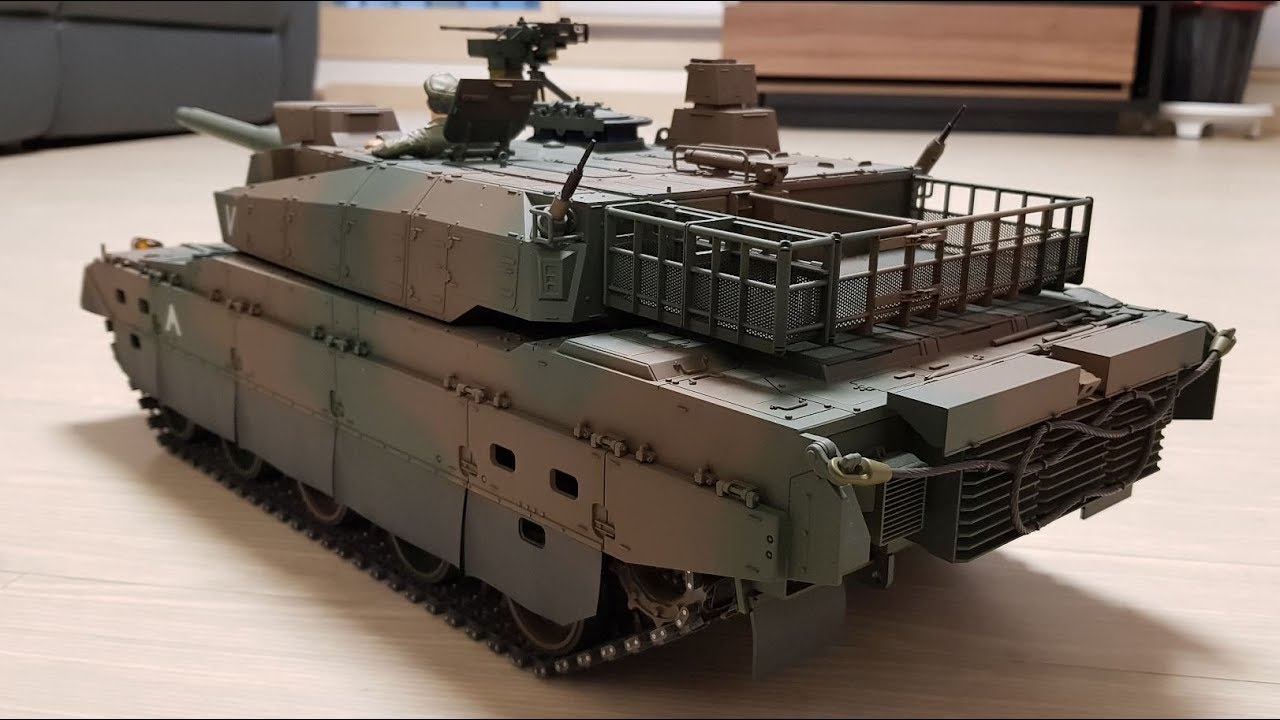 Type10 Main gun Stabilizer - YouTube