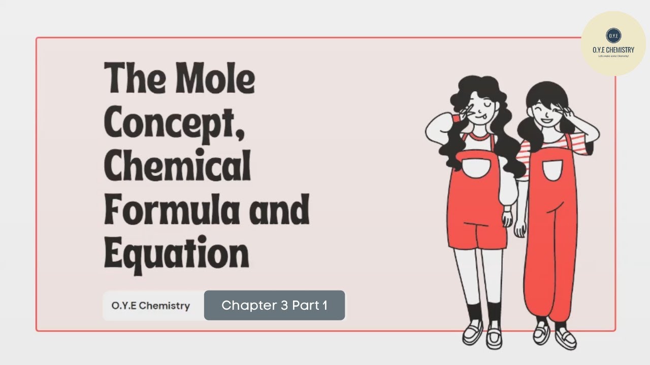 SPM KSSM 化学Chemistry form 4 【The Mole Concept, Chemical Formulae ...