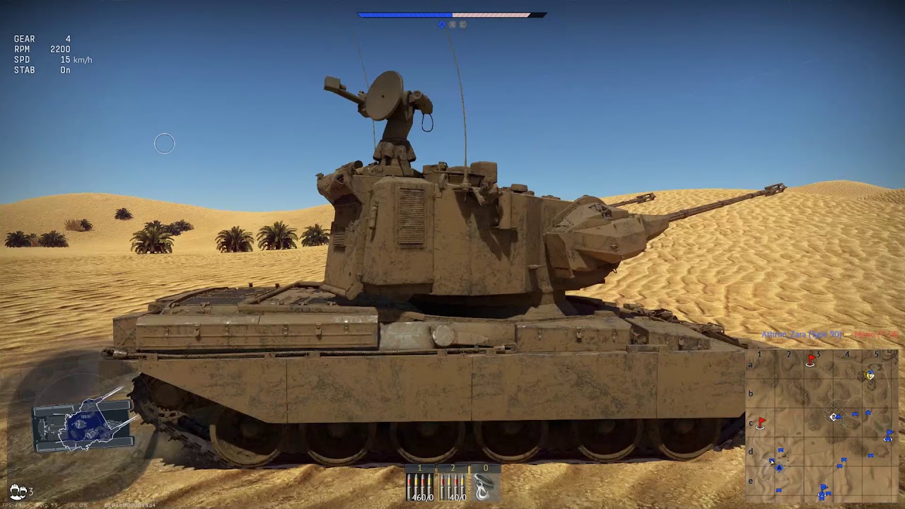 Chieftain Marksman Gameplay ( War Thunder Dev Server 1.79 Test ) - YouTube