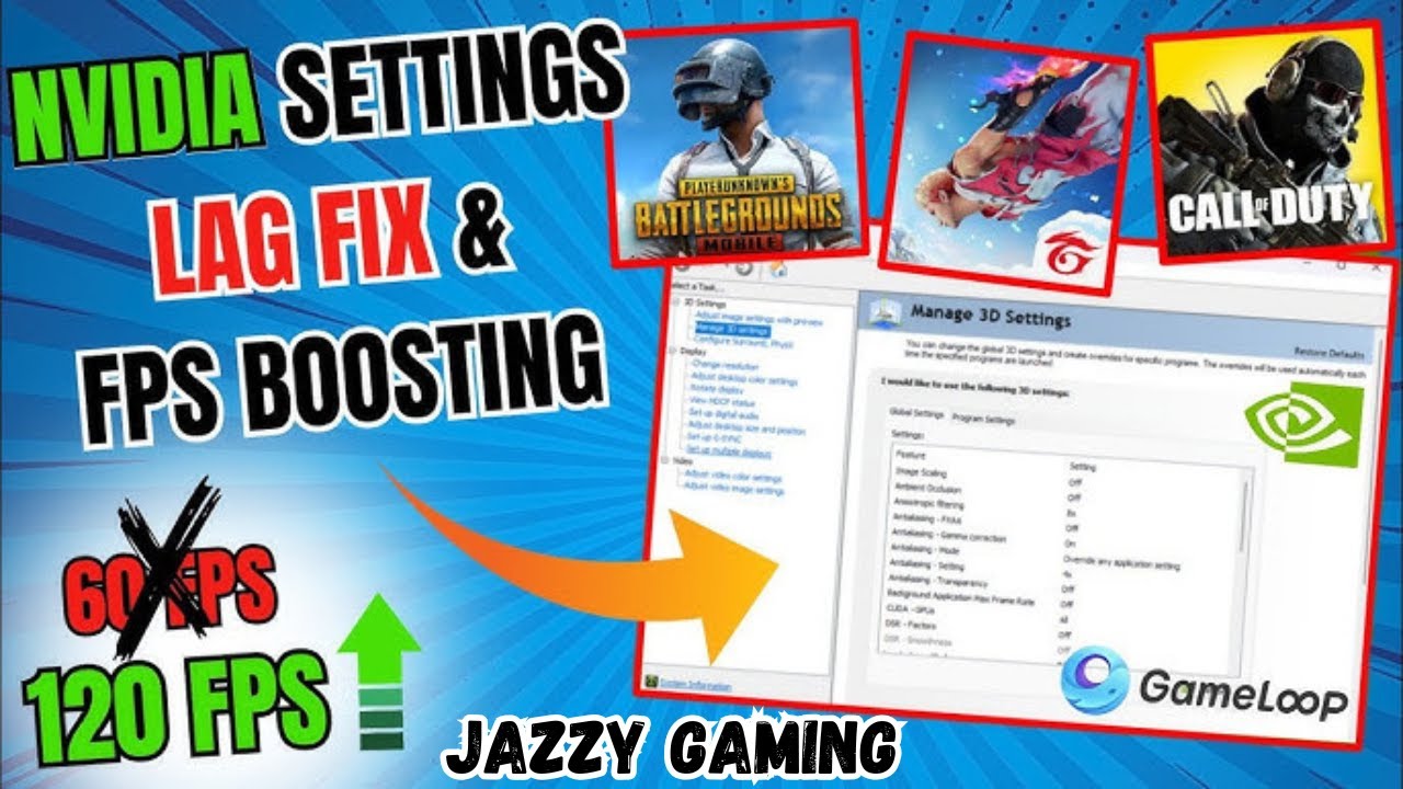 PUBG Mobile Gameloop + NVIDIA Optimization | Smooth Gameplay & Max FPS ...