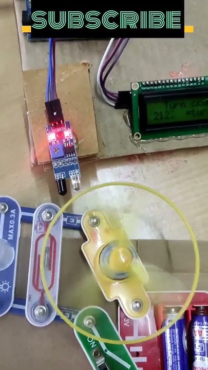Rpm counter using Arduino , Arduino project, inspire award project, science project, magnetic ...