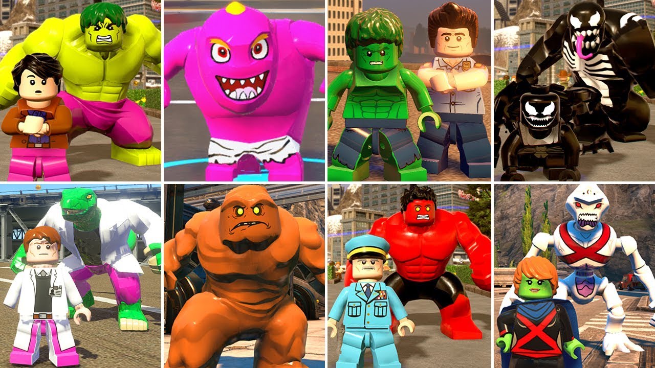 All Characters With Monster Transformations in LEGO Videogames - YouTube