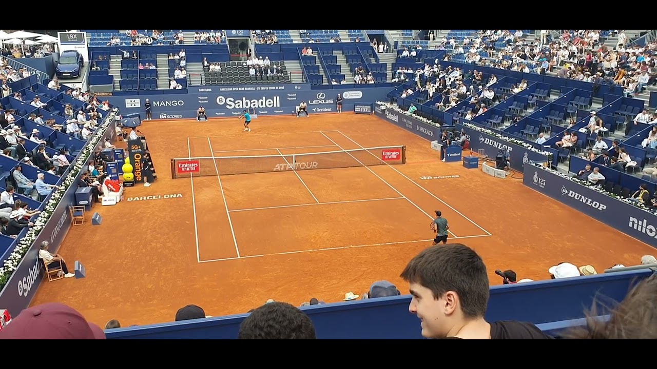 Facundo Diaz Acosta vs Daniel Rincon at ATP BCN 2024 - YouTube