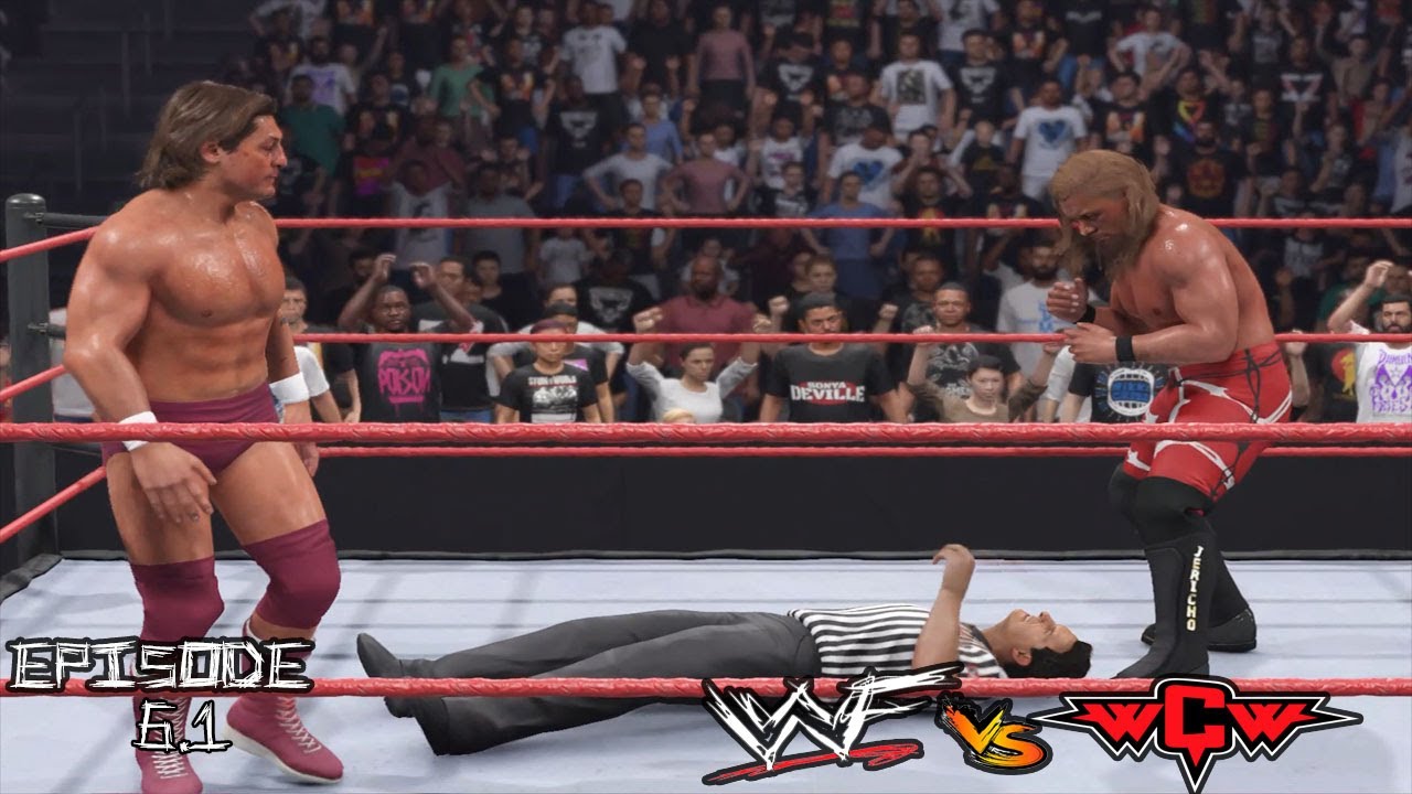 REF TAKES A BUMP! - BACKLASH | WWE 2K24 Gameplay - WWF vs WCW: Invasion ...