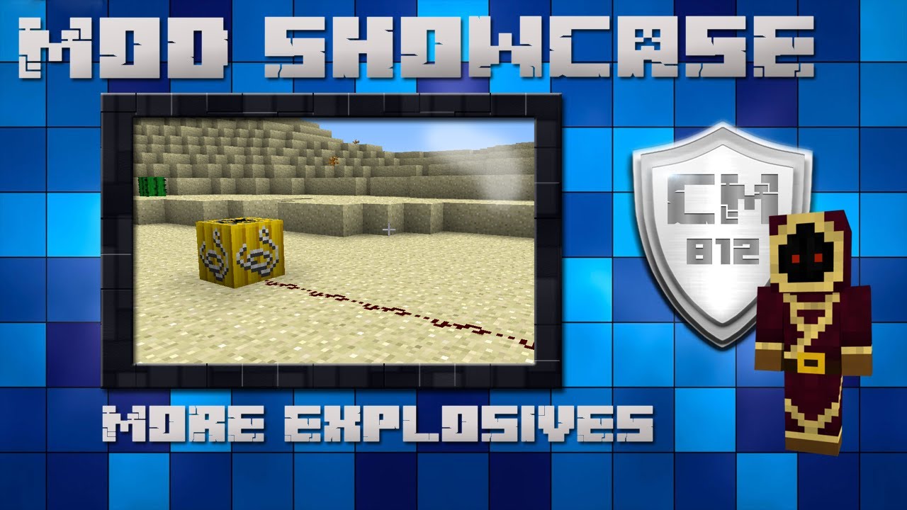 Minecraft del 66 - More Explosives mod - YouTube