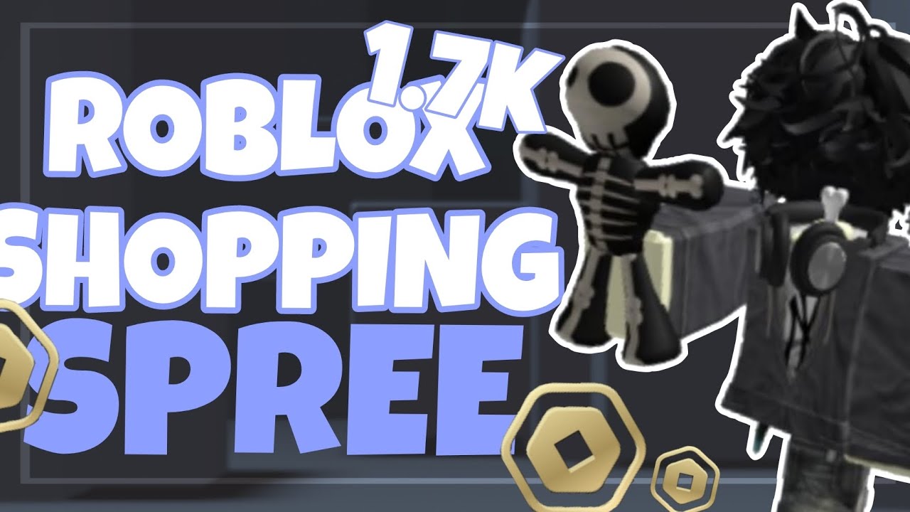 1.7K ROBUX SHOPPING SPREE BOY | ROBLOX - YouTube
