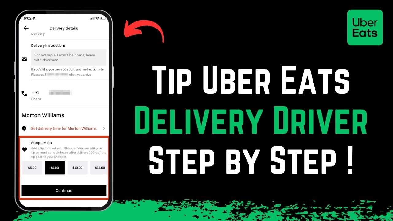 How to Tip Uber Eats - Tip Uber Eats Delivery Driver ! - YouTube