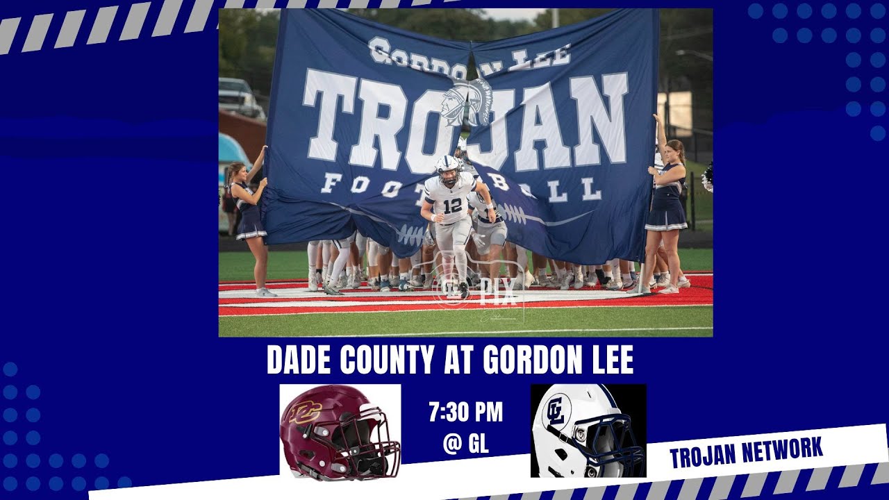Football - Gordon Lee vs Dade County (10-3-2025) Senior Night - YouTube