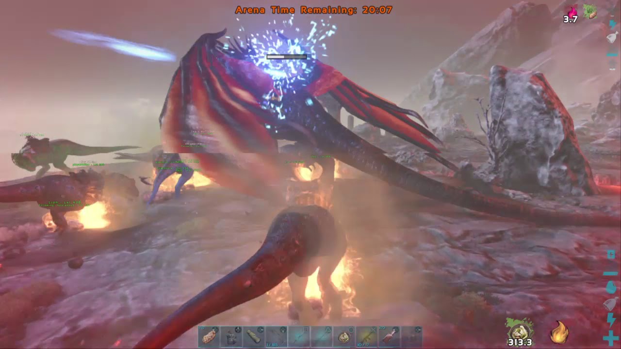 ARK alpha dragon official legacy - YouTube