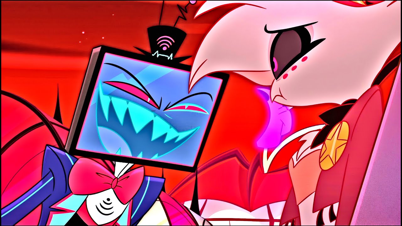 Hazbin Hotel Season 2 | Vox Bullies Angel Scene Recap - YouTube