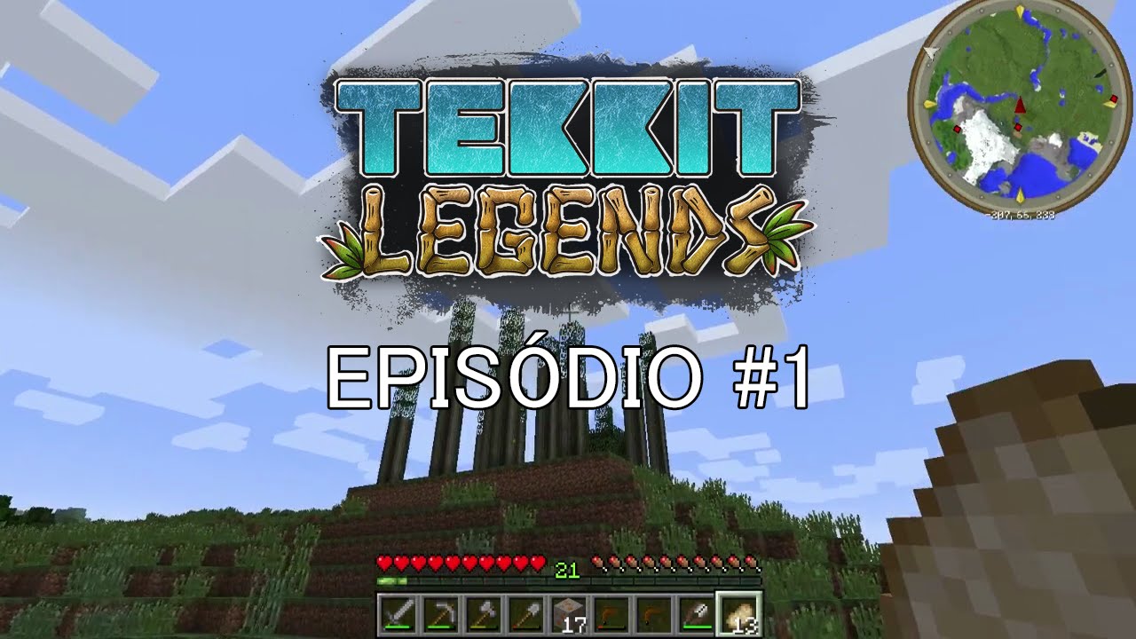 Tekkit Legends - O início #1 - YouTube