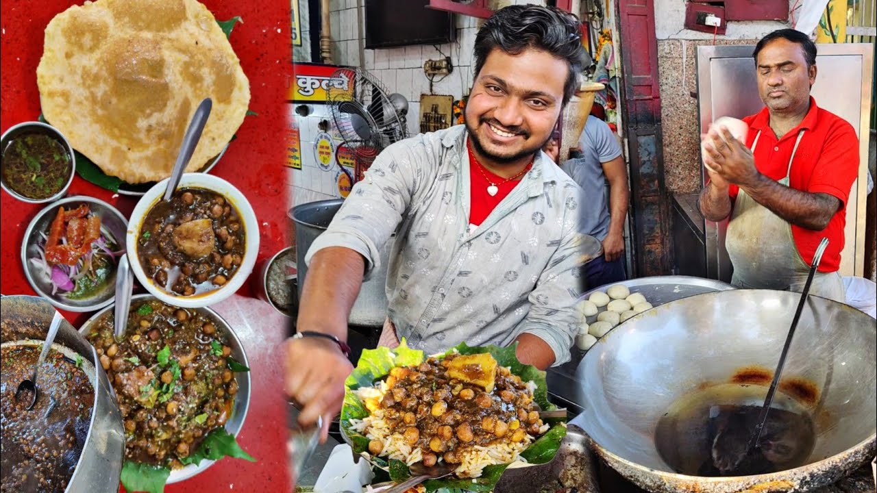 Haridwar के प्रसिद्ध भगवती छोले भंडार के Best Chole Bun और छोले भठूरे ...