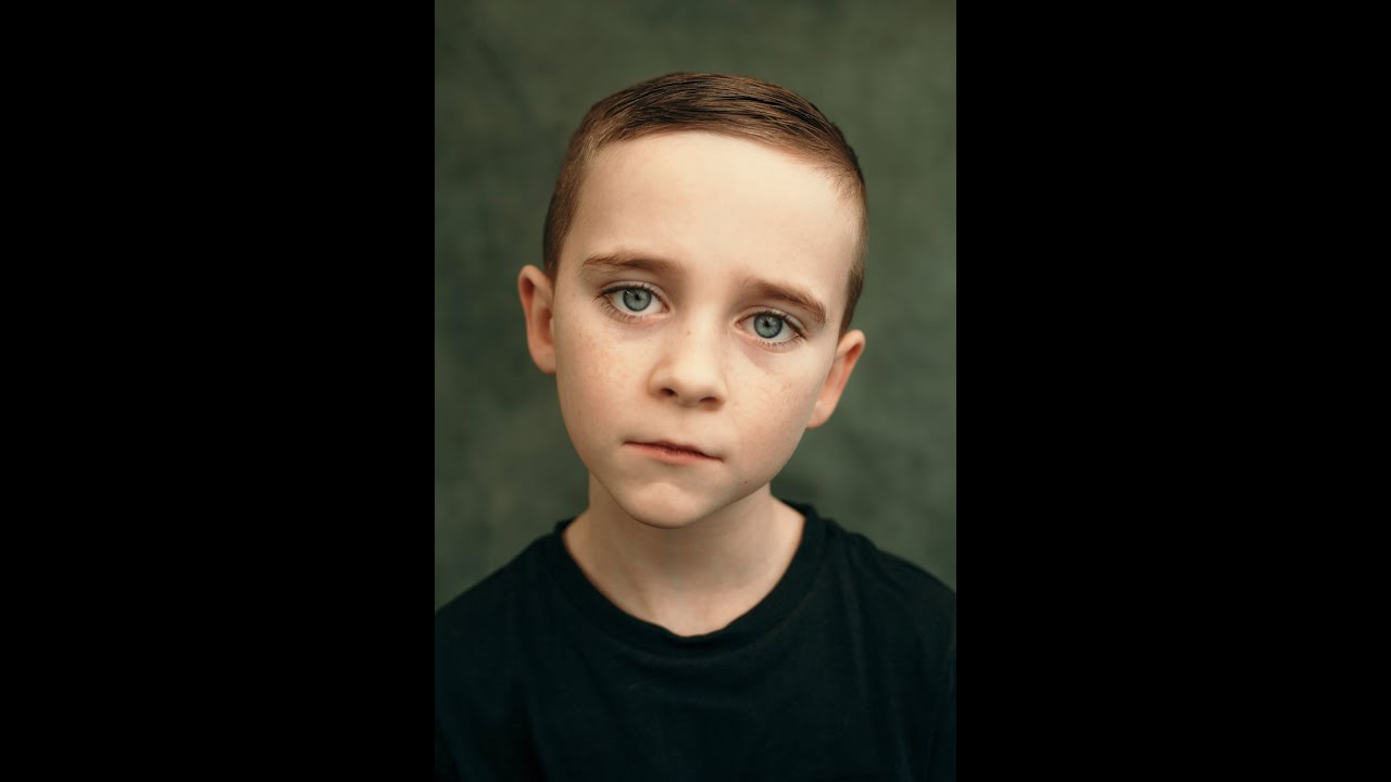 The moment our youngest actor (9) was told he won a role in our film ...