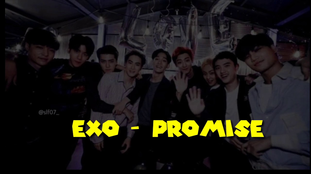 EXO - Promise | Song Lyrics - YouTube