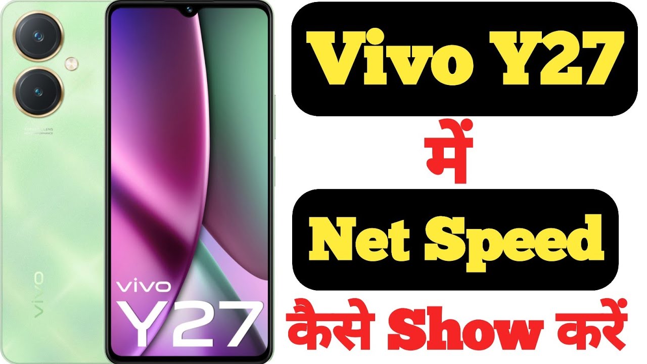 How to show net speed on Vivo Y27 || Vivo Y27 me net speed kaise show ...