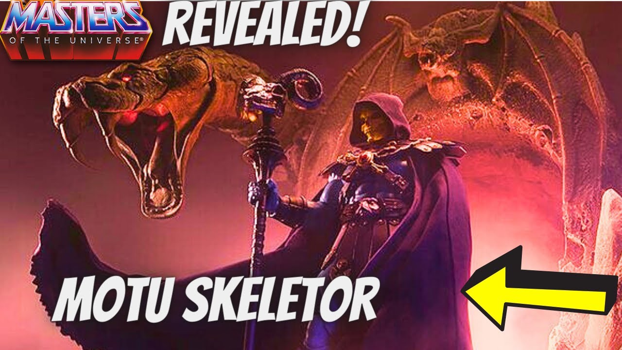 Masters Of The Universe Skeletor New Figure Revealed! - YouTube