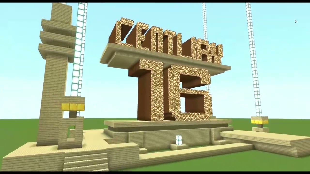 century 16 logo 20th century fox minecraft compilation - YouTube