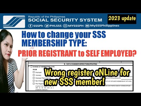 How to change SSS membership type from PRIOR REGISTRANT to SELF ...