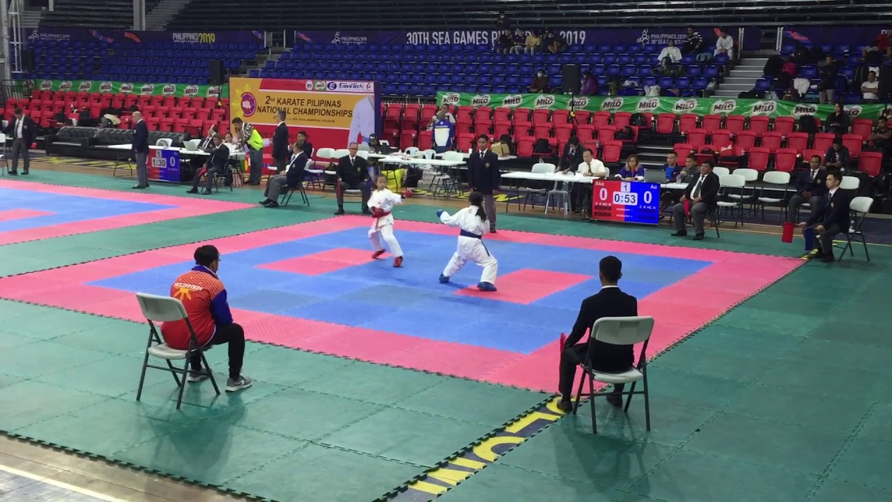 2nd Karate Pilipinas National Championship 1st Round - YouTube