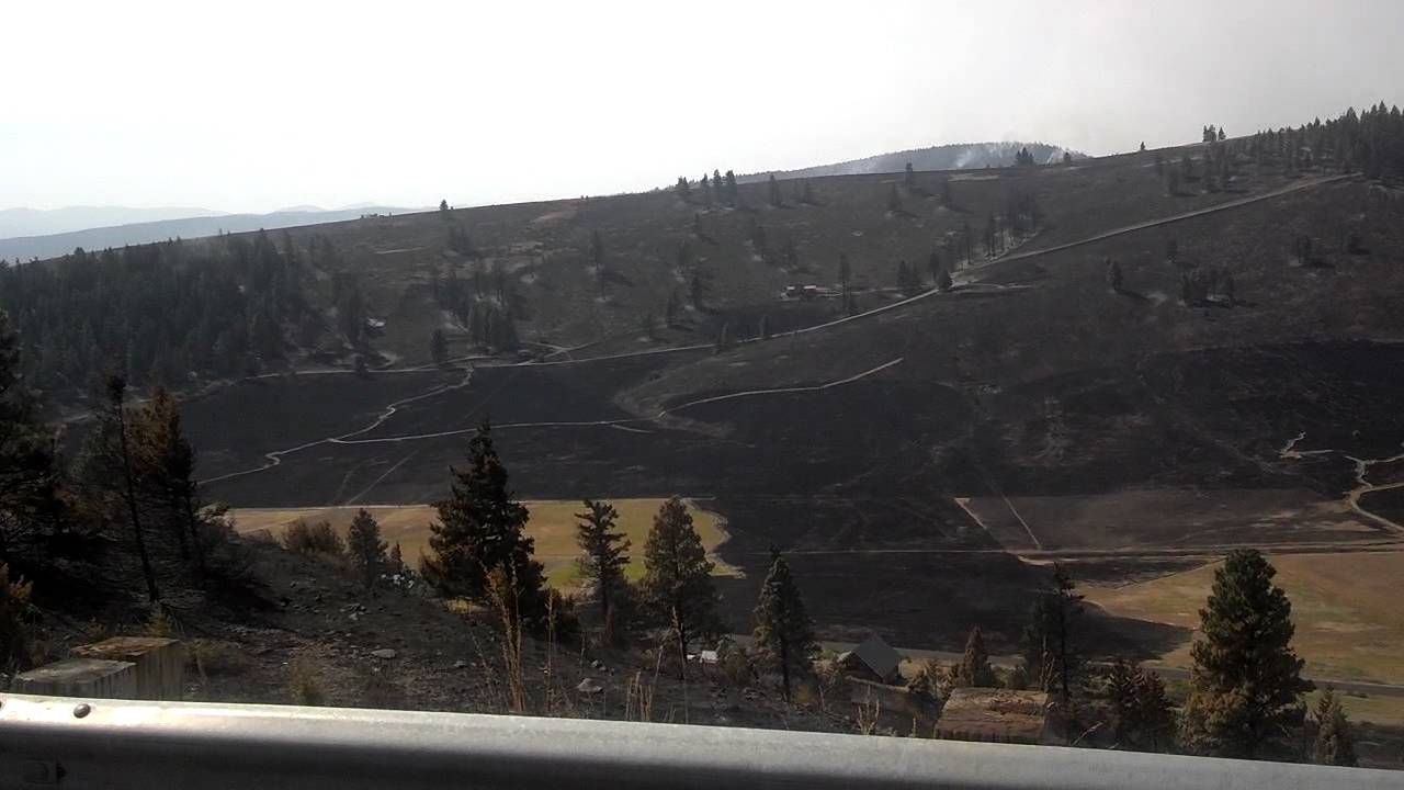 Highway 97 Taylor Bridge Fire, Cle Elum, WA - YouTube