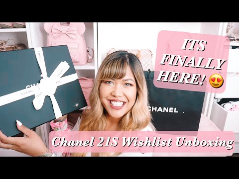 CHANEL 22S WISHLIST UNBOXING ♡ Chanel Heart Bag First Impressions ♡ xsakisaki