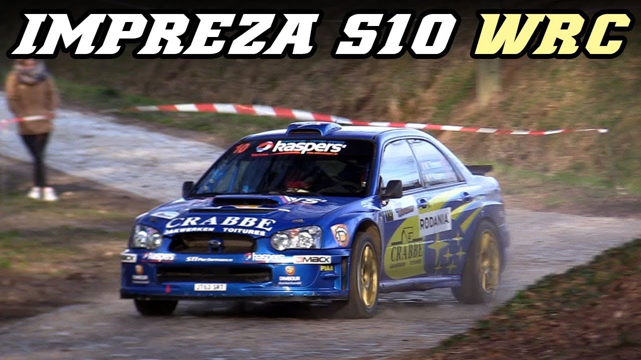 Subaru Impreza S10 WRC - 2018 Haspengouw - YouTube