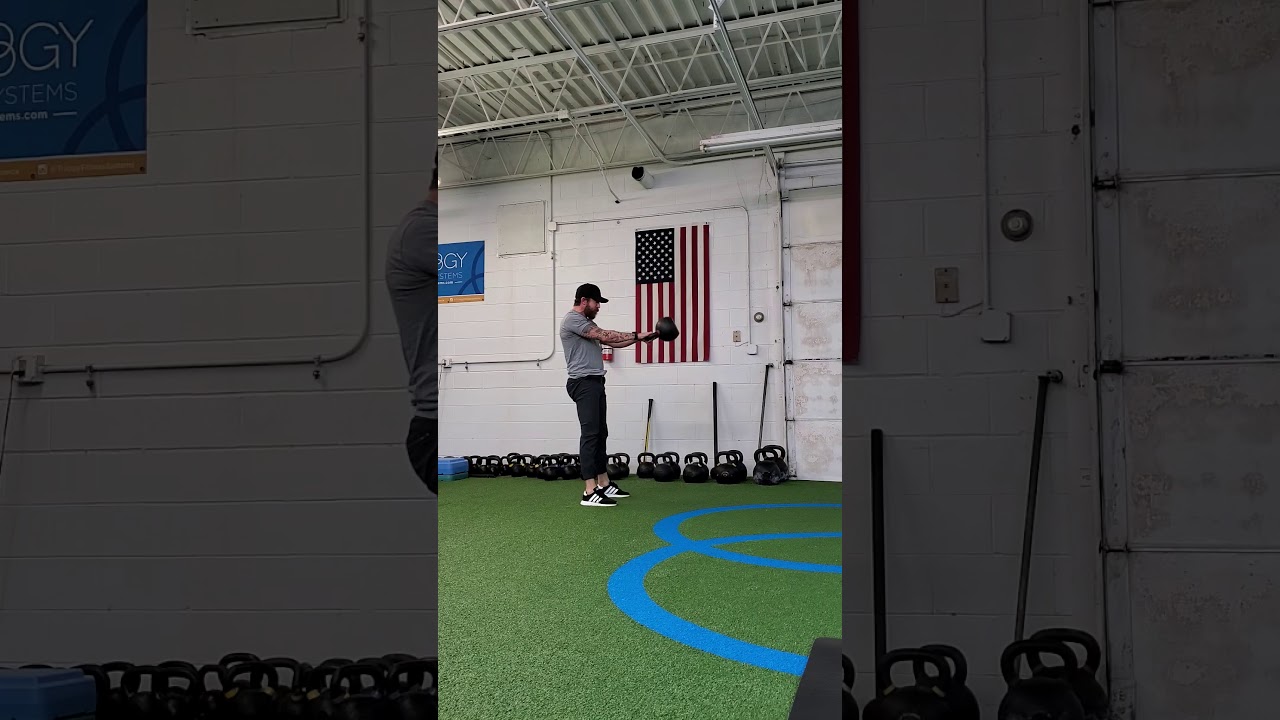 Dead Stop Kettlebell Swing - YouTube