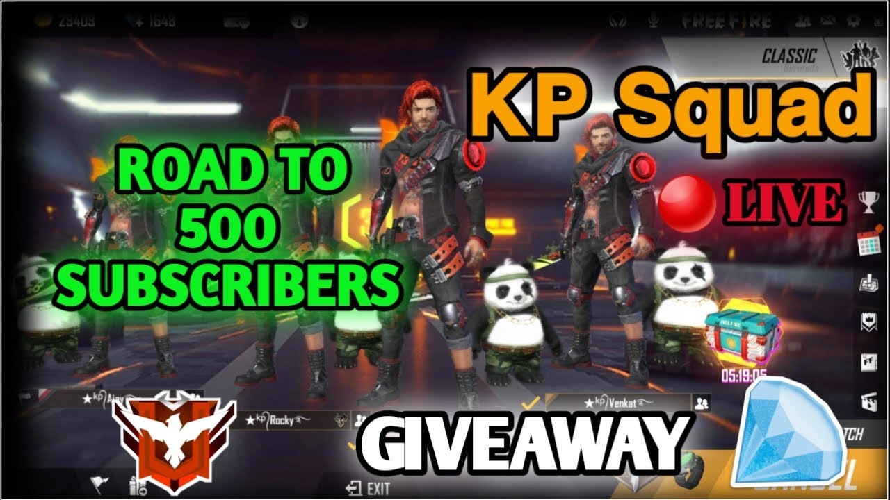 CS TOURNAMENT FF LIVE | 🔴 FF live| Freefire live streaming |solo gaming ...