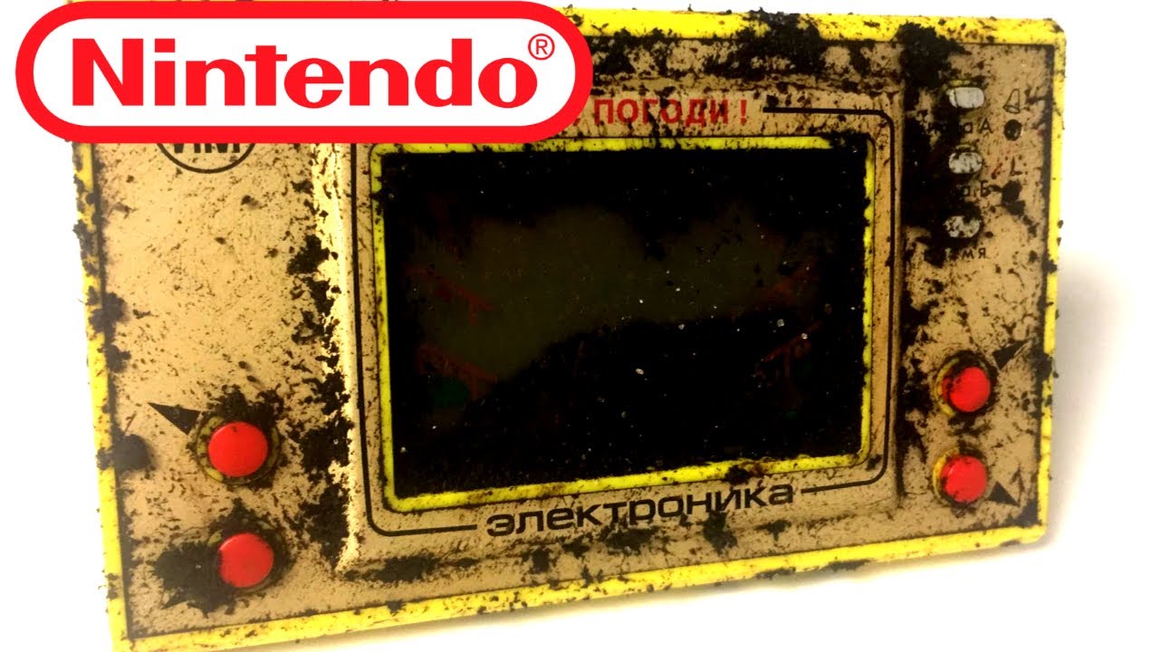 Restore fake Nintendo Game & Watch | Soviet Console Restoration ...