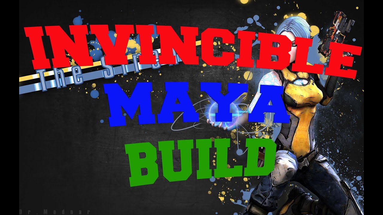 borderlands 2: invincible maya build +save file - YouTube