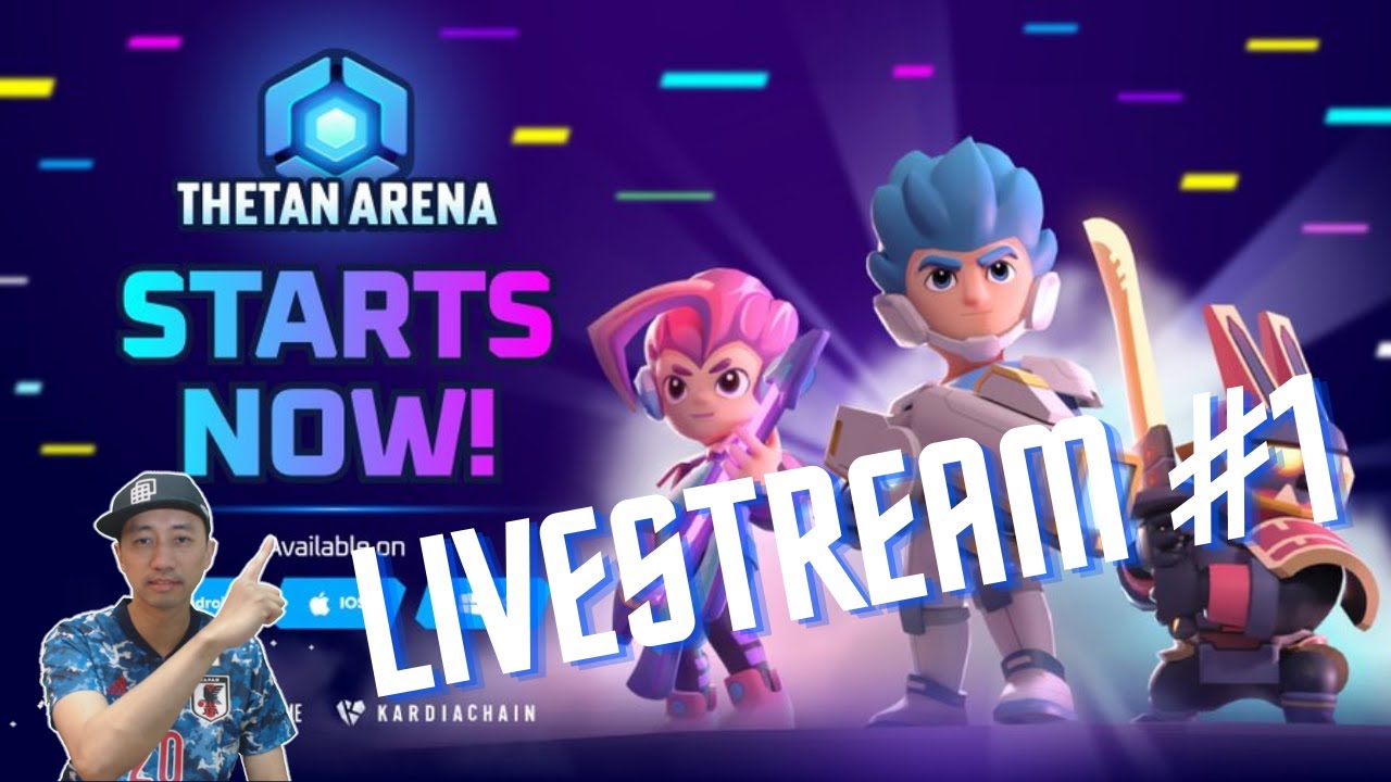 🔴 THETAN ARENA GAMEPLAY First Time Live Streaming this Very Fun Play 2 ...