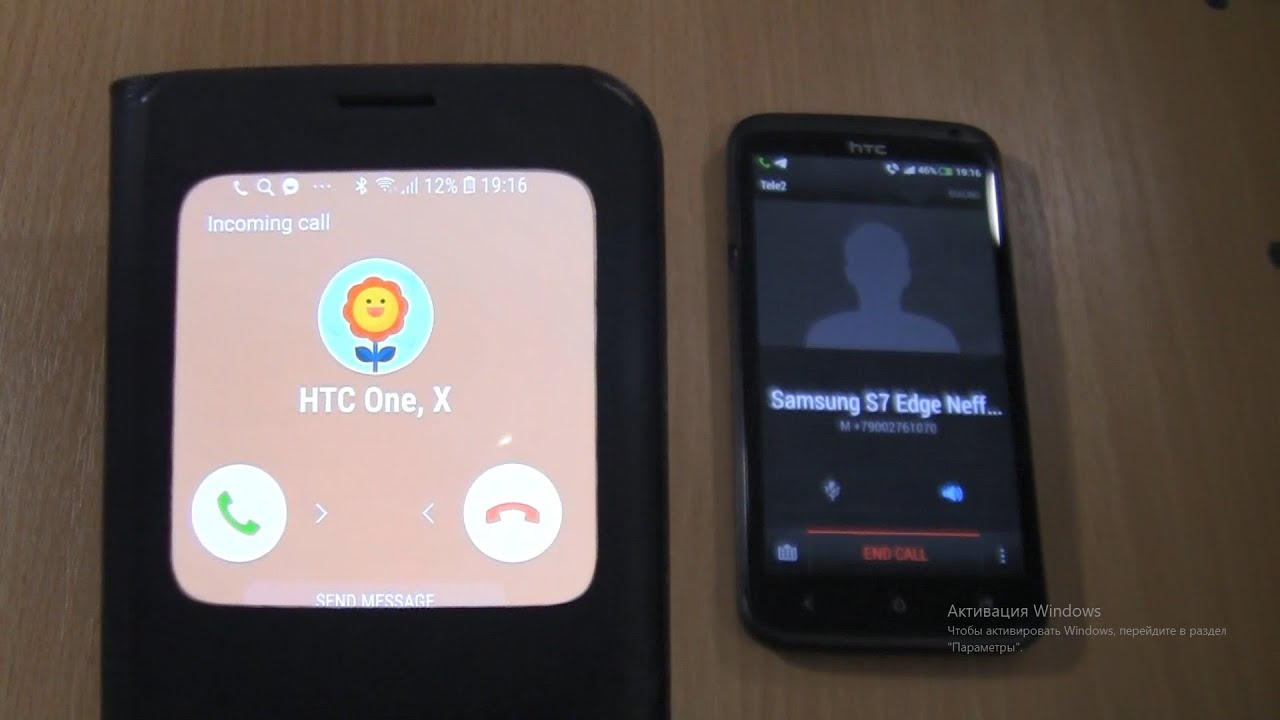 Incoming call & Outgoing call at the Same Time HTC One X +Samsung ...