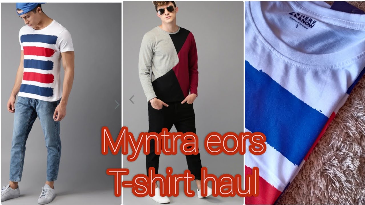"Myntra men's collection haul" ll new myntra haul ll - YouTube