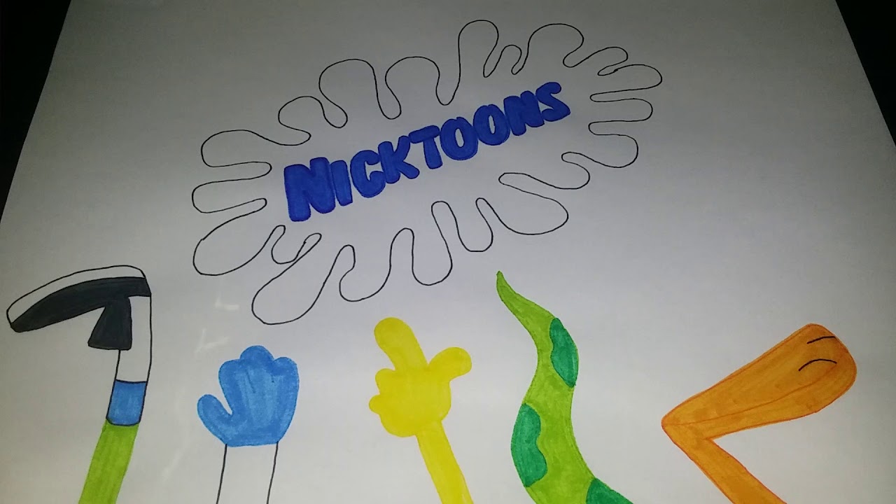 Nicktoons logo Drawing - YouTube