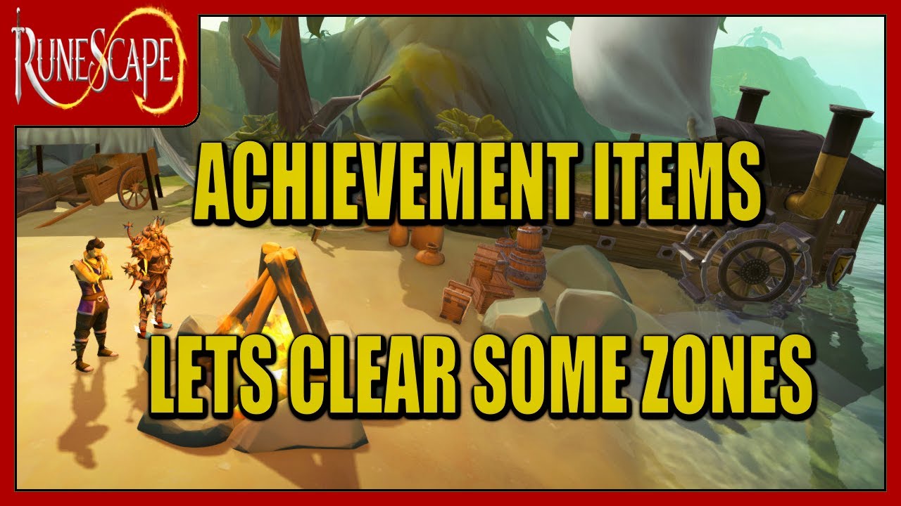 Runescape 3 live: The achievement items have some great utility. Lets ...