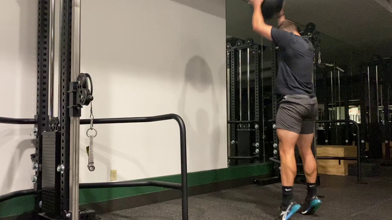 Step into Med Ball Throw Complex - YouTube