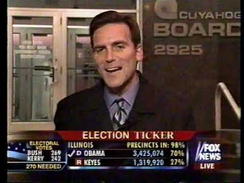 Fox News Presidential Election Night Coverage 2004 Part 3 - YouTube