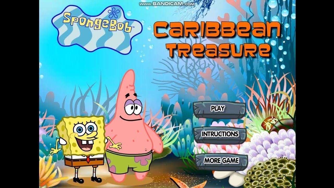 SpongeBob Caribbean Treasure (1) - YouTube