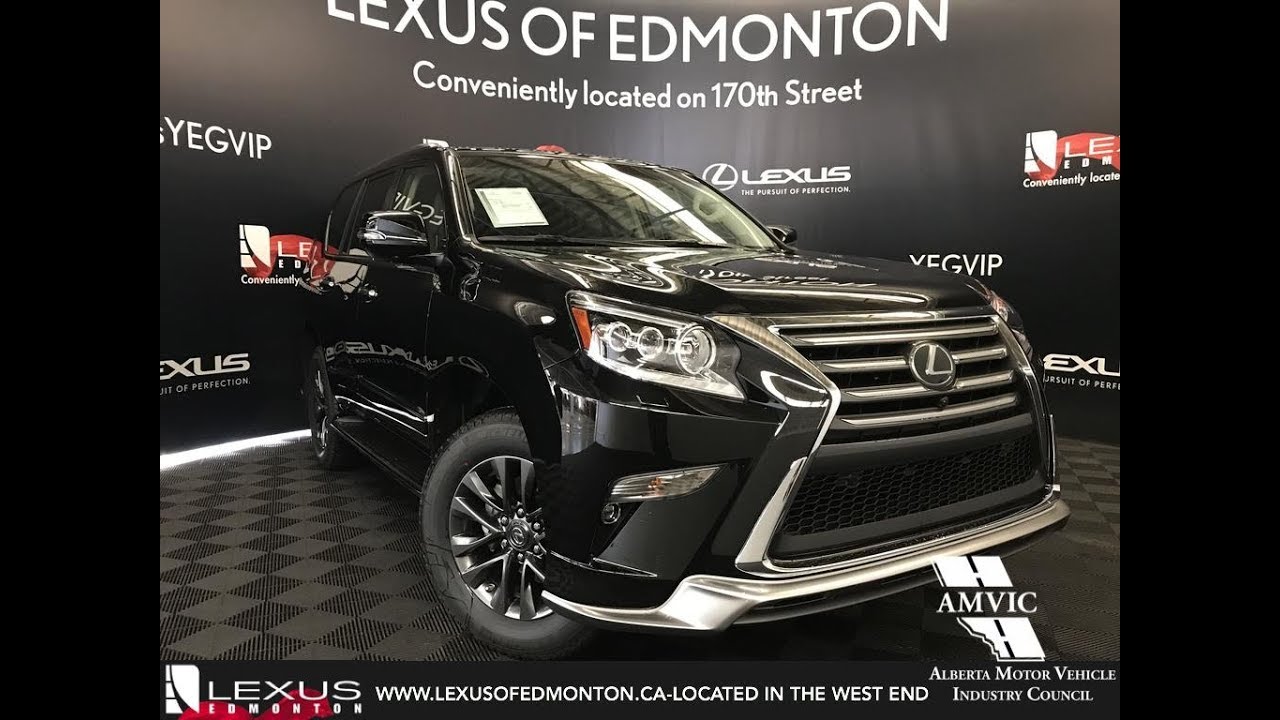 Black 2018 Lexus GX 460 Executive Package Review West Edmonton Alberta ...