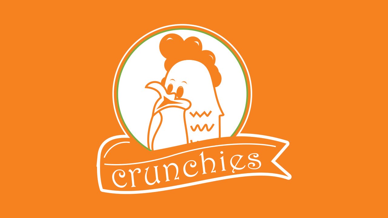 Logo Design Tutorial | Corel Draw X7 (Crunchies Logo) - YouTube