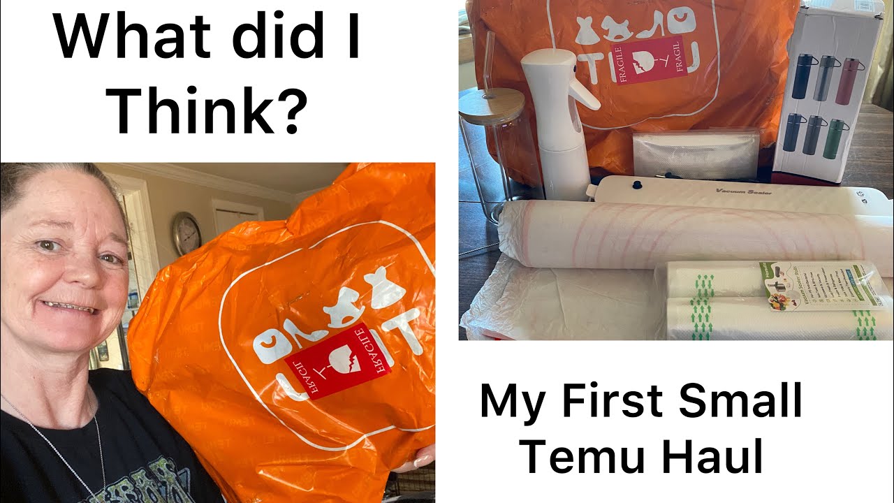 My First Small Temu Haul - What I FOUND INSIDE - YouTube