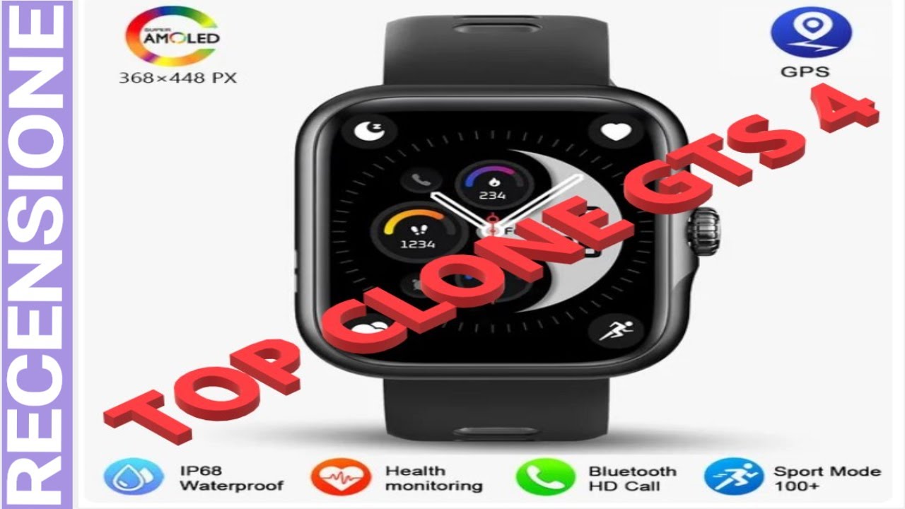 Smartwatch 30€ GPS integrato aod adattivo anyloop Ultra o cw s1 ...