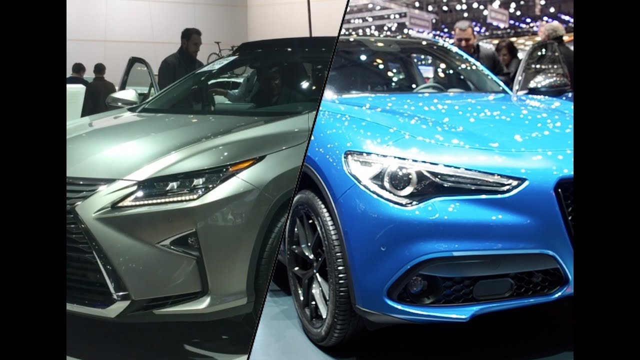 2017 Lexus RX 450h vs. 2017 Alfa Romeo Stelvio - YouTube