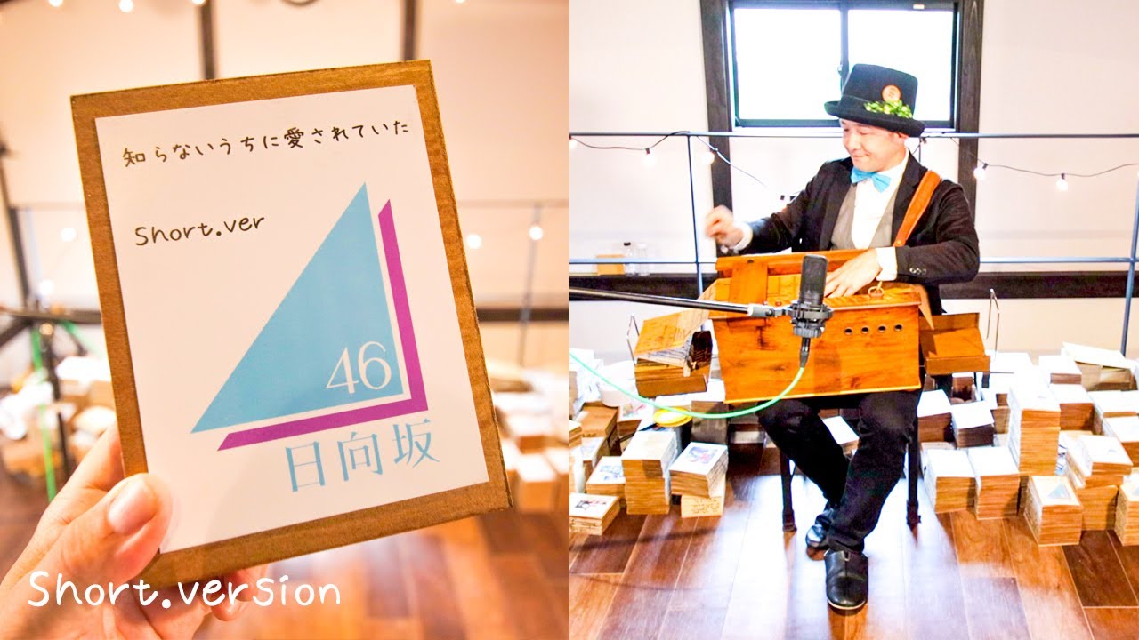 知らないうちに愛されていた」日向坂46】手回しオルガン Streetorgan(reed Type) Youtube