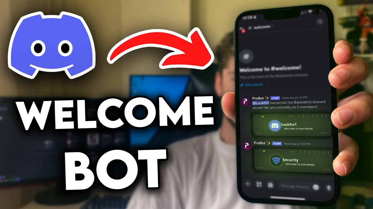 How To Add Welcome Bot In Discord Server 2024 Youtube 4458