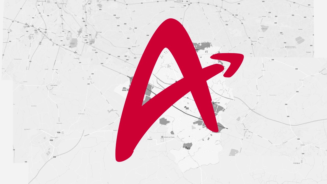 Voorstelling nieuw logo fusiegemeente Aalter - YouTube